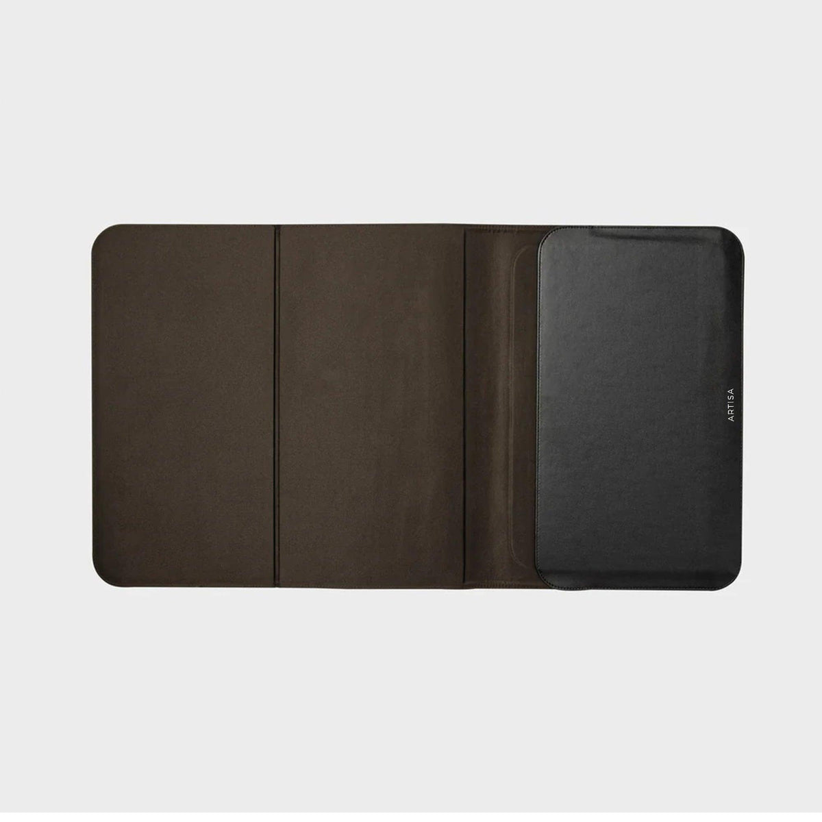 Dual-functional Laptops sleeve Convertible to Desk Mat | Black